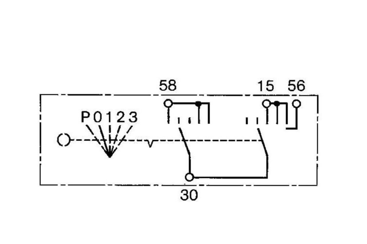 Bosch Zundlichtschalter 0 1 2 3 Schaltplan