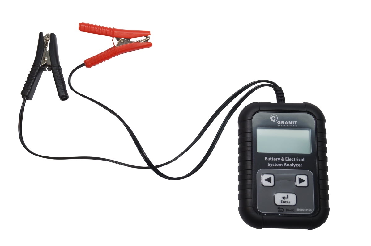 GRANIT Batterietester BT 400 12V 24V Batterietestgerät