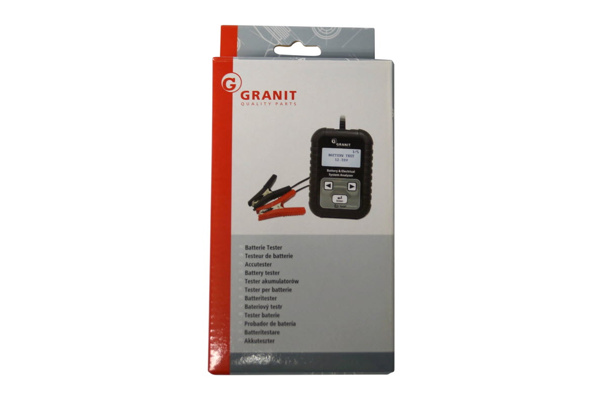 GRANIT Batterietester BT 400 12V 24V Batterietestgerät
