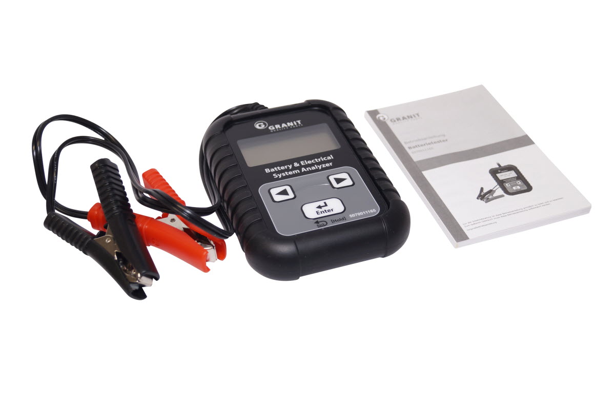 GRANIT Batterietester BT 400 12V 24V Batterietestgerät