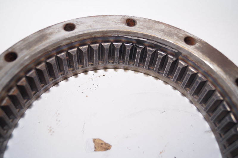 Güldner AW Tessin Hinterachse Hohlrad, Planetenträger, Planetenrad links