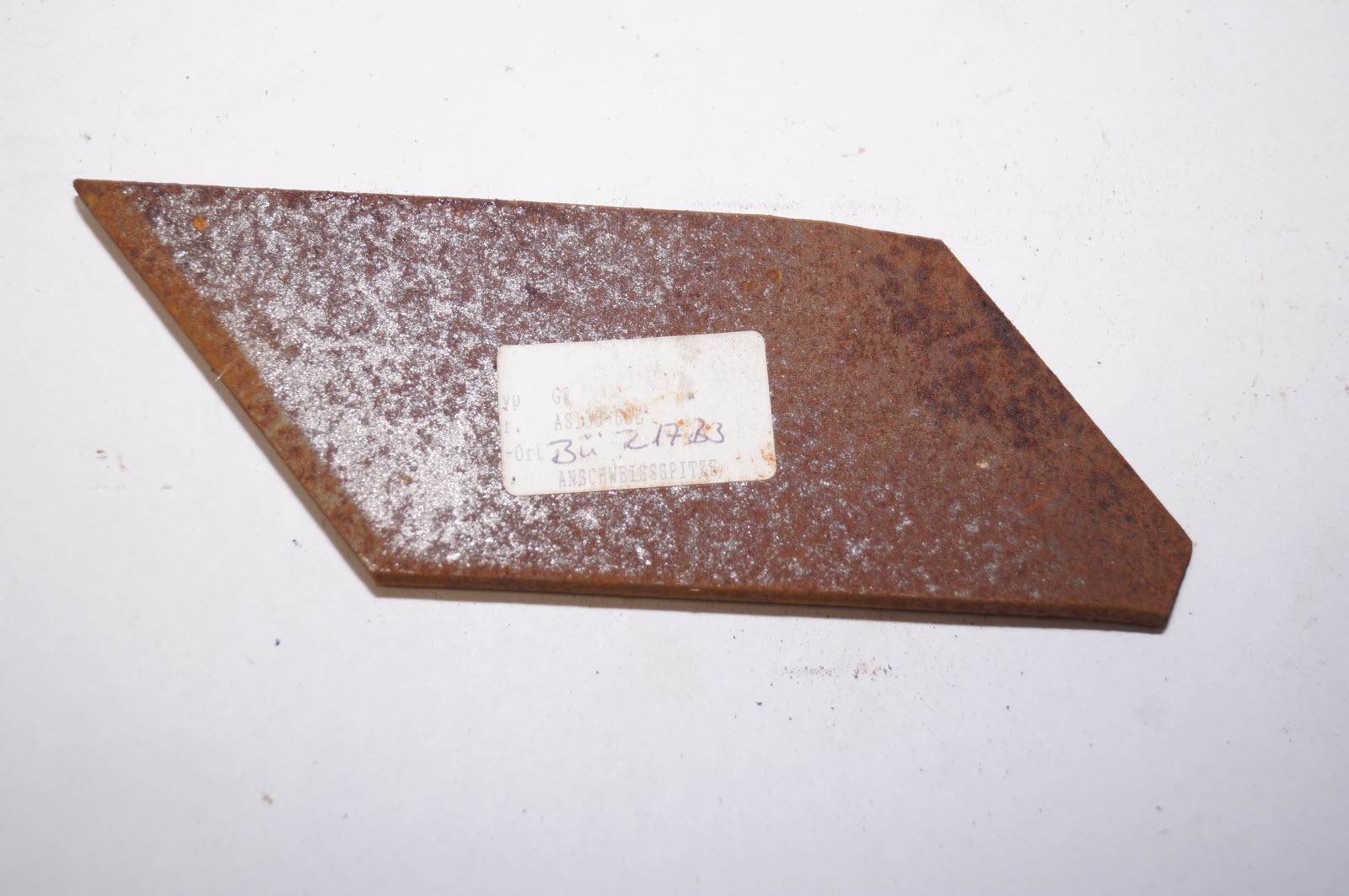 Anschweißspitze AS130 60L für Schar